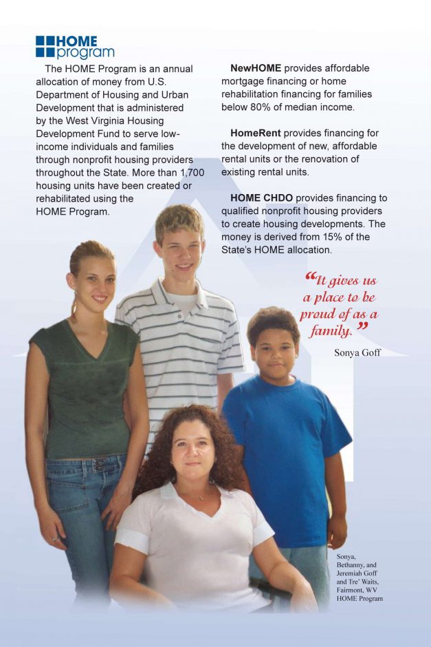 West Virginia Housing Development Fund: Single Family Programs | Image ...